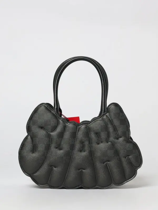 SPRAYGROUND Shark Bubble Letters Saffiano Synthetic Leather Bag