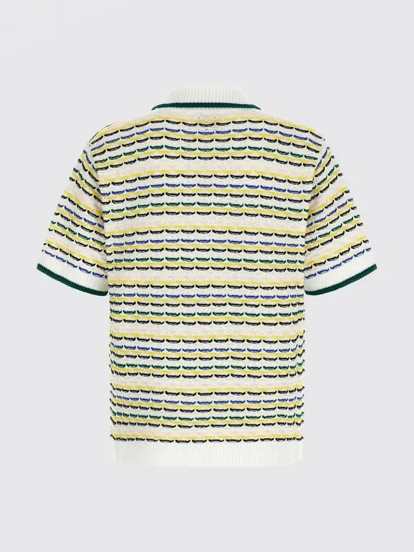 Casablanca Crochet Cotton Shirt