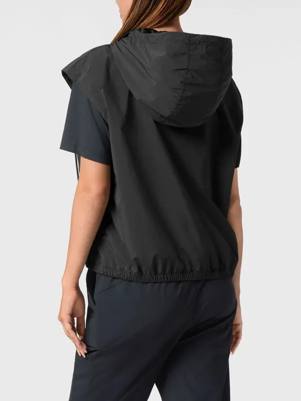 PLEIN SPORT Technical Vest With Hood