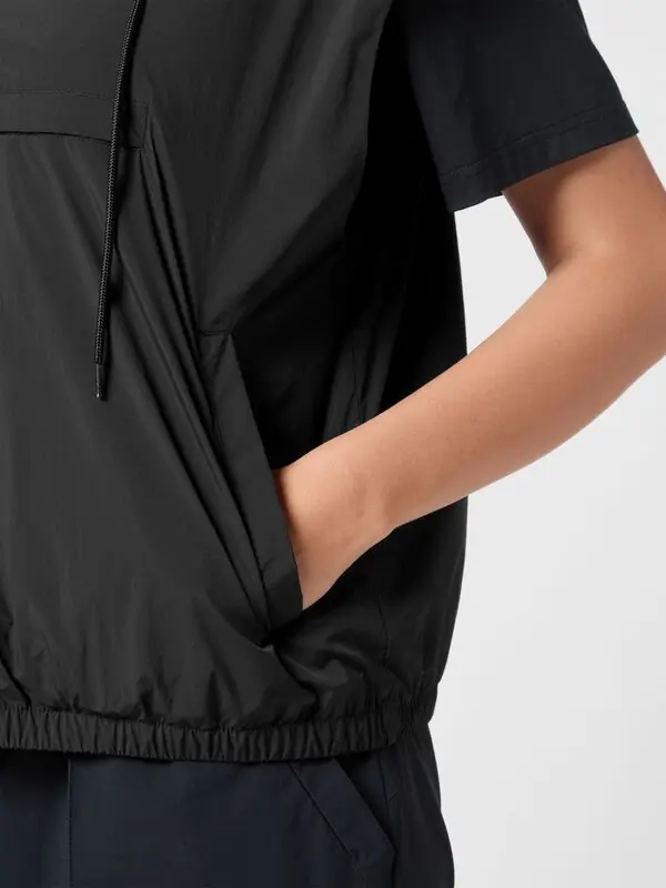 PLEIN SPORT Technical Vest With Hood