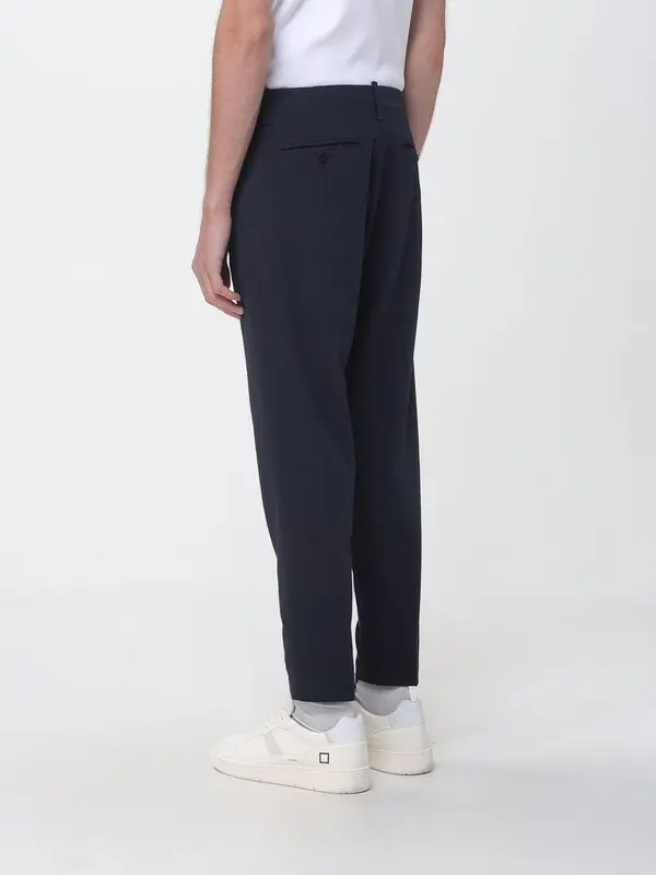 DONDUP Slim Fit Stretch Cotton Blend Trousers