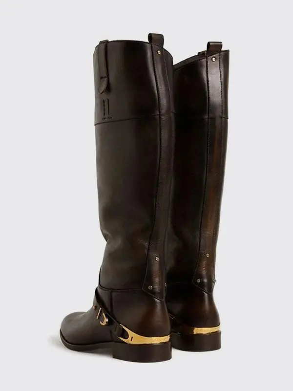 GOLDEN GOOSE Knee High Buckled Boots