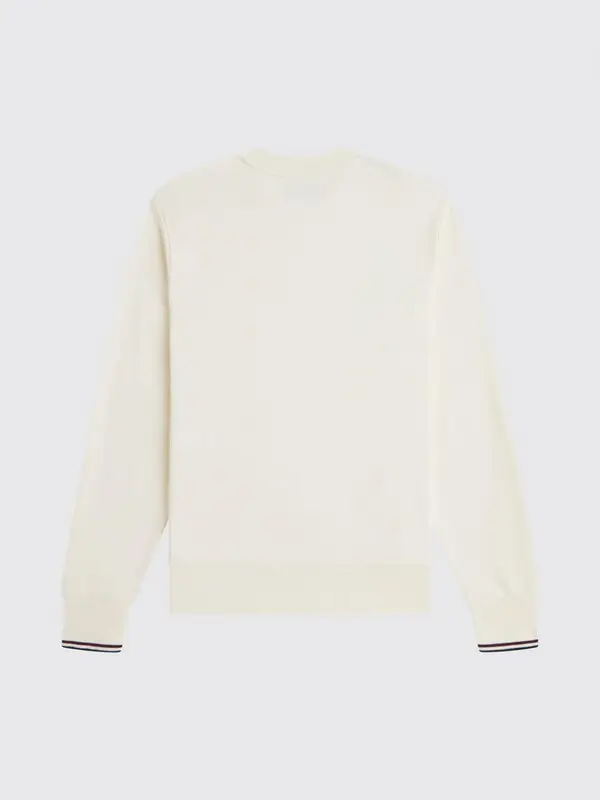 Fred Perry Cotton Crew-neck Sweatshirt With Logo