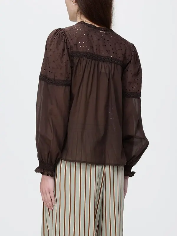 TWINSET Sangallo Shirt - Brown