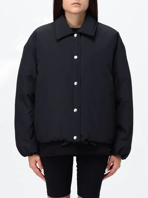 JIL SANDER Cropped Padded Shirt Jacket In Technical Fabric
