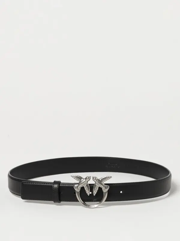 Pinko Belt With Bird Buckle - Black 1