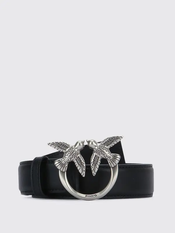 Pinko Belt With Bird Buckle - Black 1