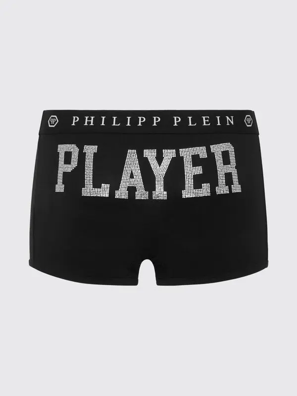 Philipp Plein Stretch Cotton Blend Boxers - Black