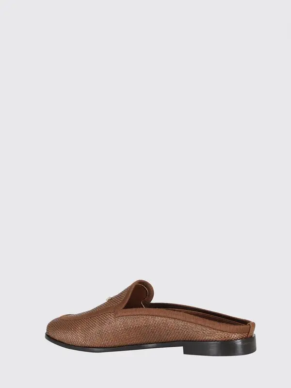 Max Mara Mito Raffia Slippers