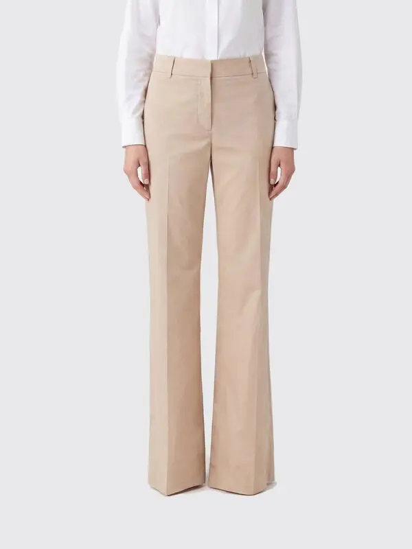 Federica Tosi Crêpe Flared Trousers - Brown