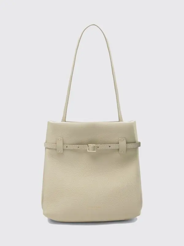 Manu Atelier Grained Calfskin Shoulder Bag