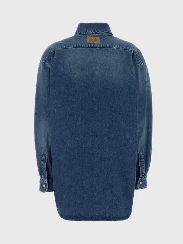 Moschino Denim Shirt With Heart