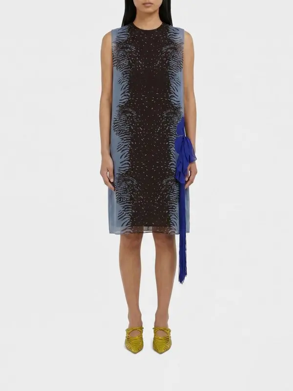 FERRAGAMO Mini Silk Dress
