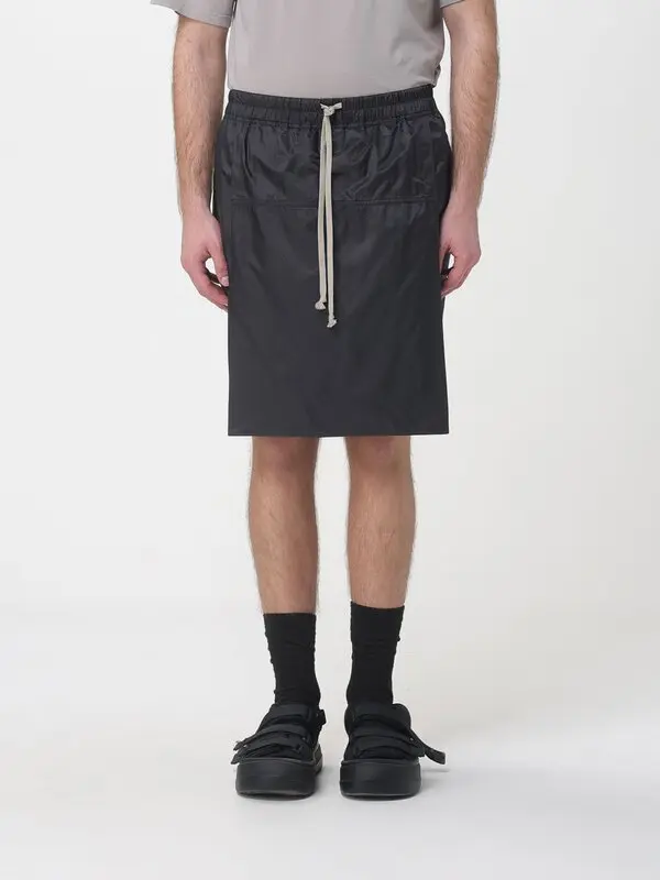 RICK OWENS + MONCLER Polyester Jogging Shorts - Black