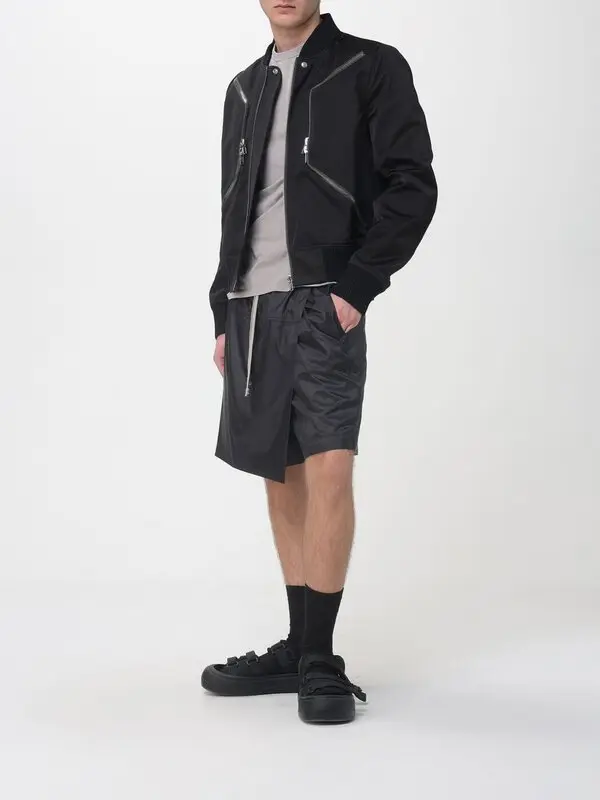 RICK OWENS + MONCLER Polyester Jogging Shorts - Black