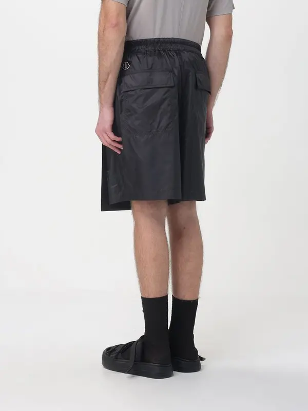 RICK OWENS + MONCLER Polyester Jogging Shorts - Black