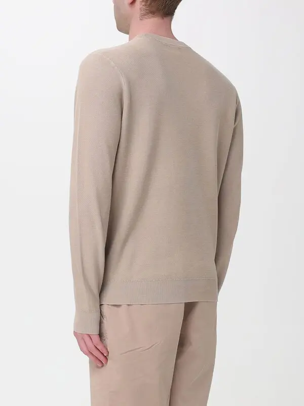 SUN 68 Cotton Crew Neck Pullover - Grey