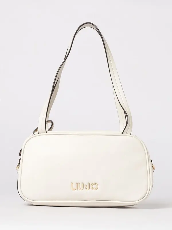 Liu Jo Arezu Grained Synthetic Leather Bag - White