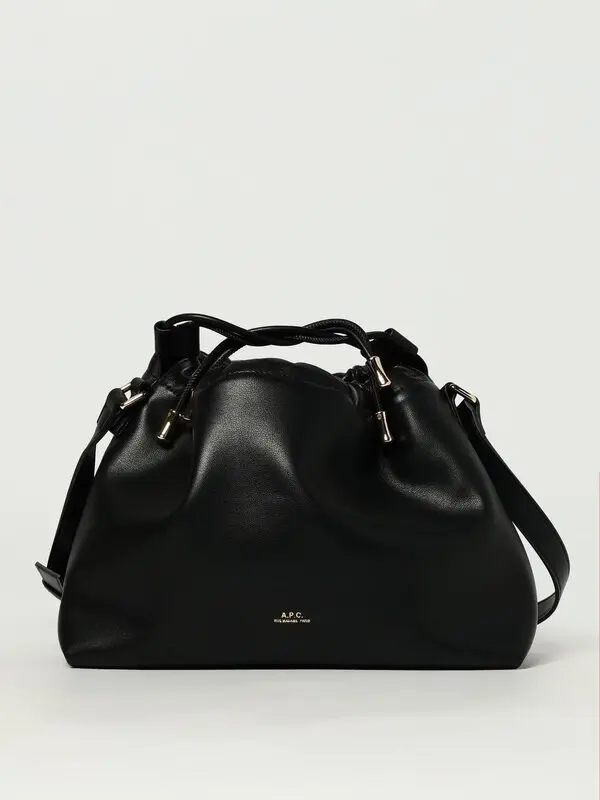 A.p.c. Drawstring Mini Bag - Black