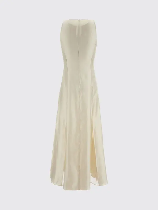 LOU LOU STUDIO Silk Midi Dress - White