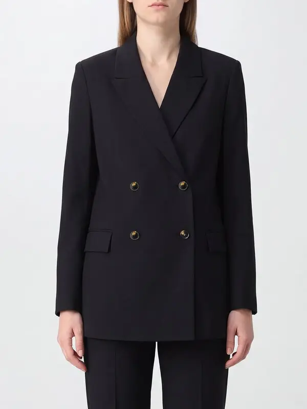 GANNI Double Breasted Blazer