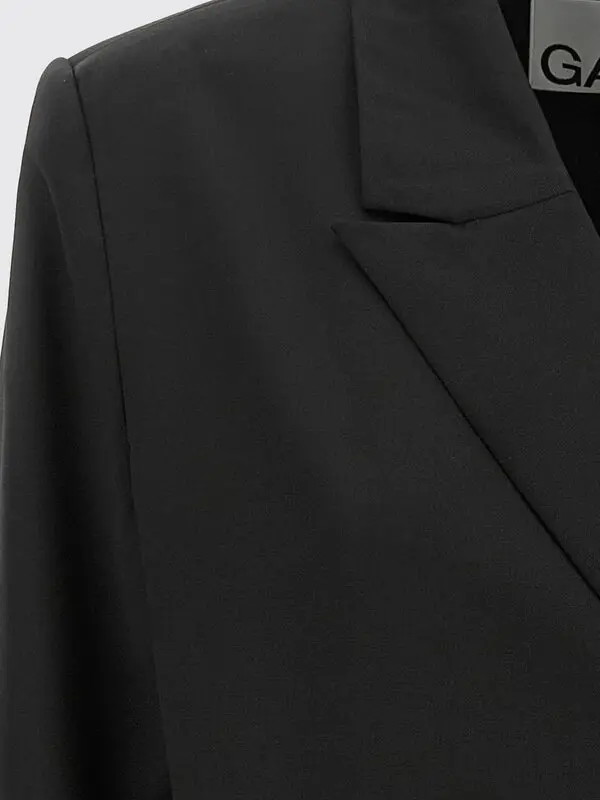 GANNI Double Breasted Blazer