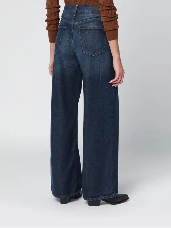 Citizens Of Humanity Wide Leg Jeans - Denim