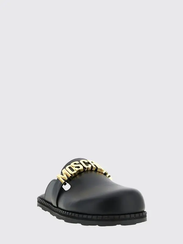 Moschino Leather Mules