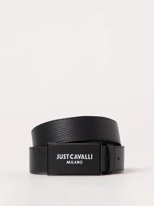Just Cavalli Logo Buckle Belt