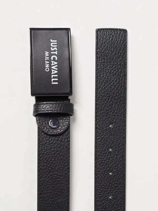 Just Cavalli Logo Buckle Belt