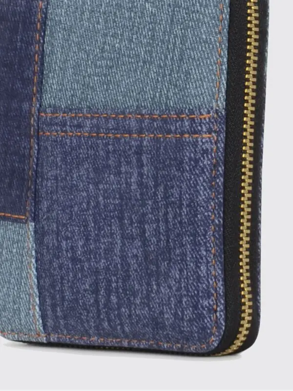 Comme Des Garçons Patchwork Denim Wallet