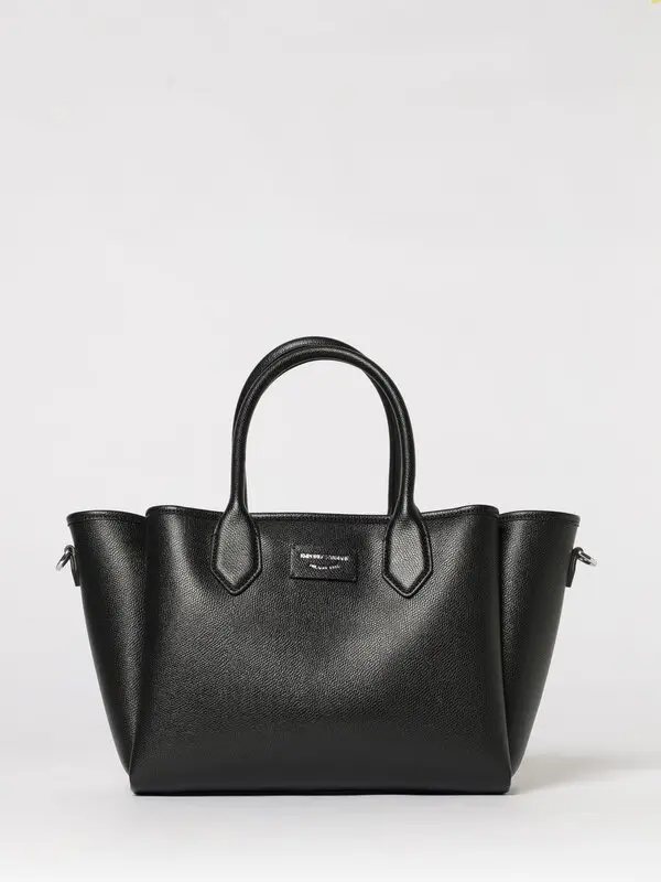 Emporio Armani Grained Synthetic Leather Bag