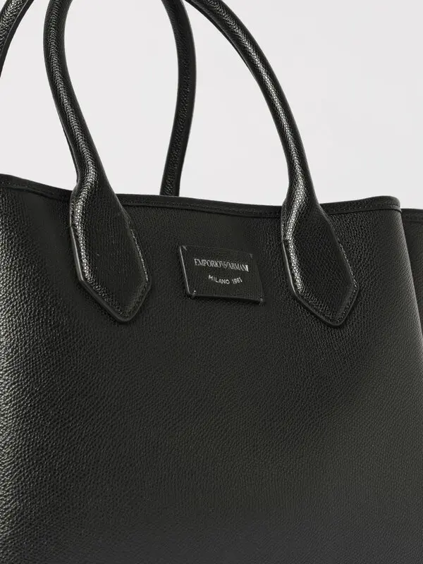 Emporio Armani Grained Synthetic Leather Bag