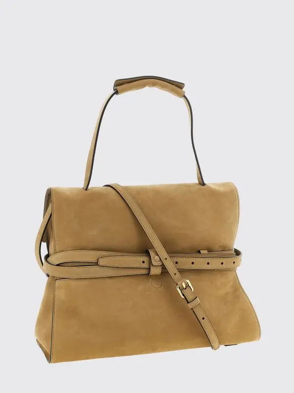 Moschino Tie Me Suede Bag