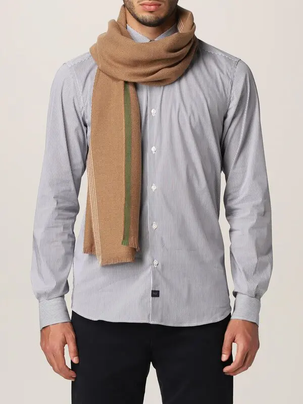 FAY Scarf In Wool And Cashmere