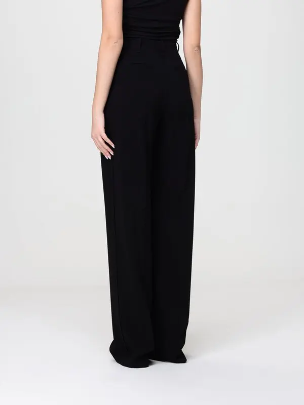 Elisabetta Franchi Crêpe Classic Trousers - Black