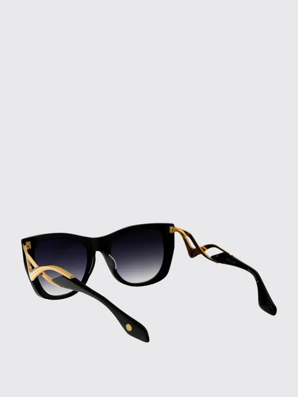 Dita Cat Eye Sunglasses With Gold Detail