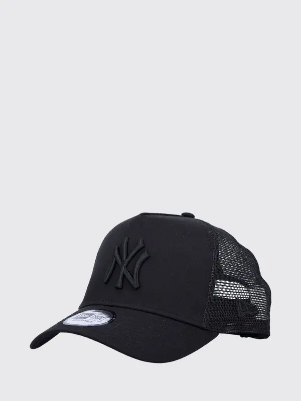 New Era New York Yankees A-frame Trucker Hat - Black