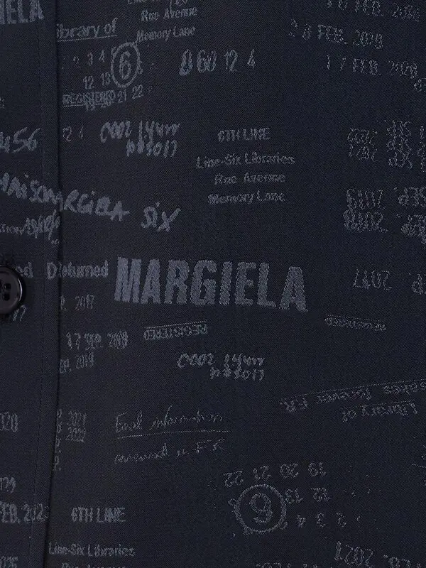 MAISON MARGIELA Basic Viscose Blend Shirt