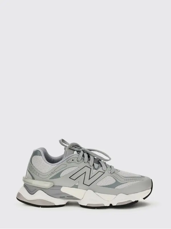 NEW BALANCE 9060 Rubber And Mesh Sneakers - Grey