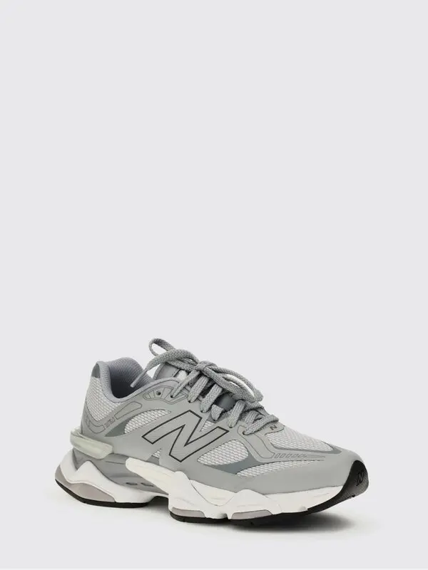 NEW BALANCE 9060 Rubber And Mesh Sneakers - Grey