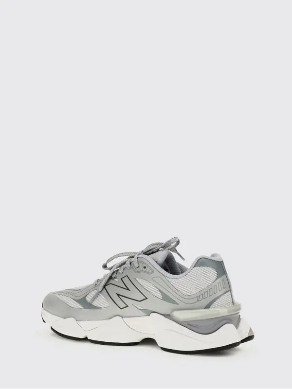 NEW BALANCE 9060 Rubber And Mesh Sneakers - Grey
