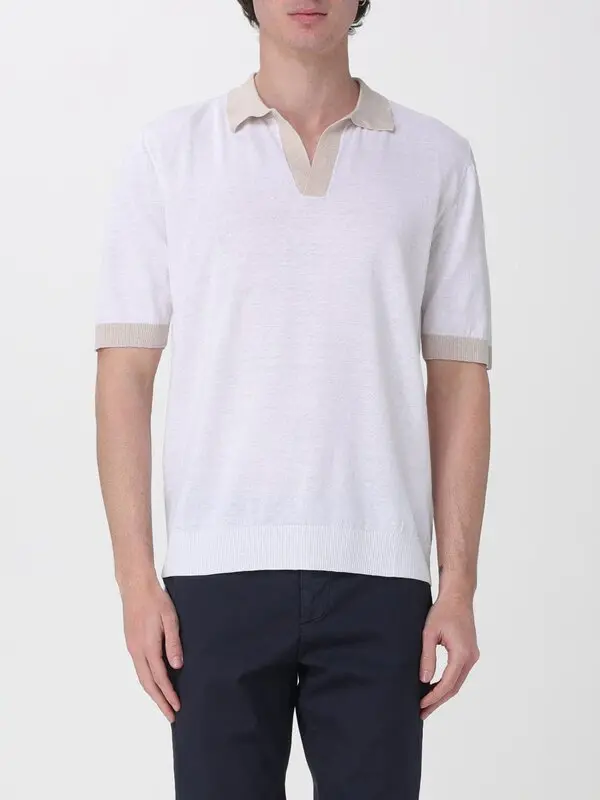 Eleventy Polo Shirt Colour - Natural
