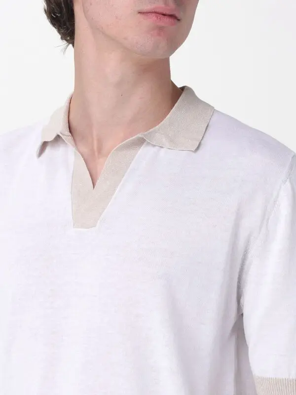 Eleventy Polo Shirt Colour - Natural