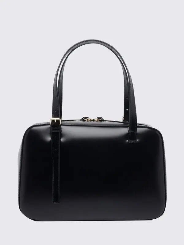 A.p.c. Leather Top Handle Bag - Black