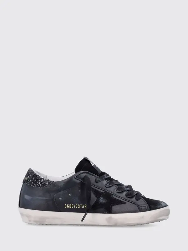 GOLDEN GOOSE Leather Sneakers - Black