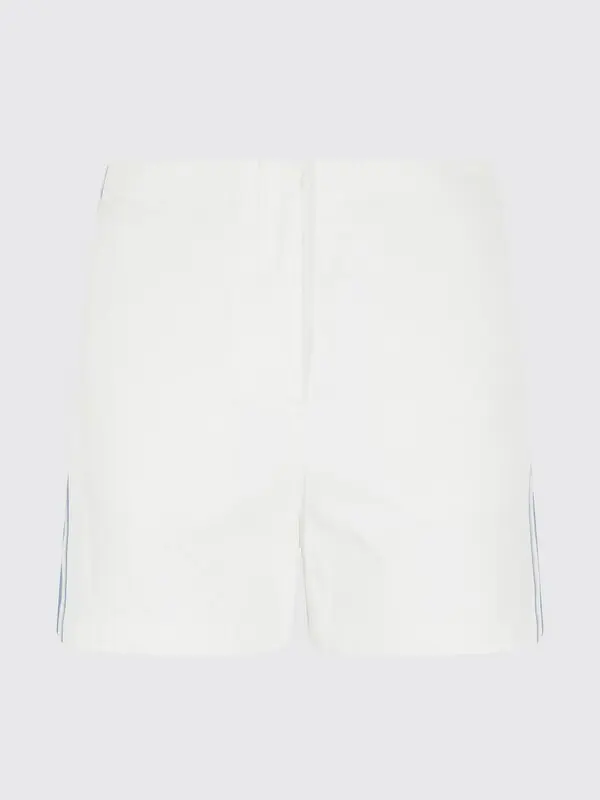 LOW CLASSIC Cotton And Linen Blend Shorts