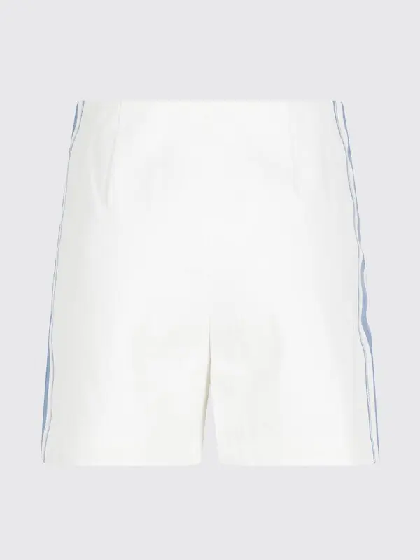 LOW CLASSIC Cotton And Linen Blend Shorts