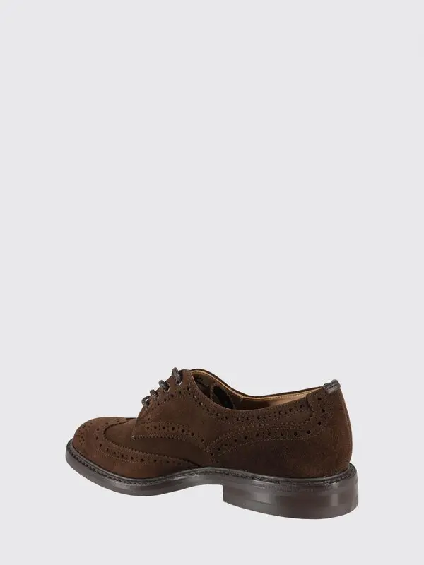TRICKER'S Suede Brogue Derby Shoes