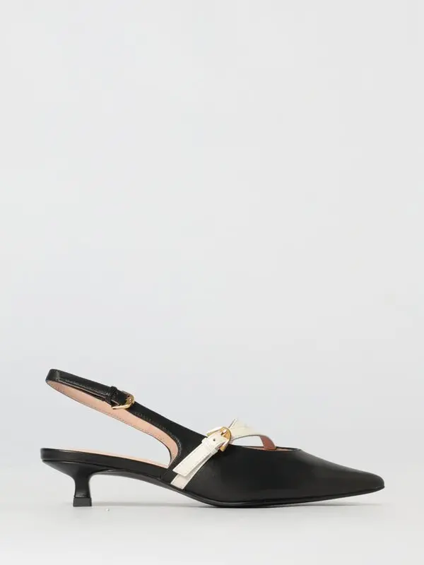 COCCINELLE Ginko Leather Slingback Pumps